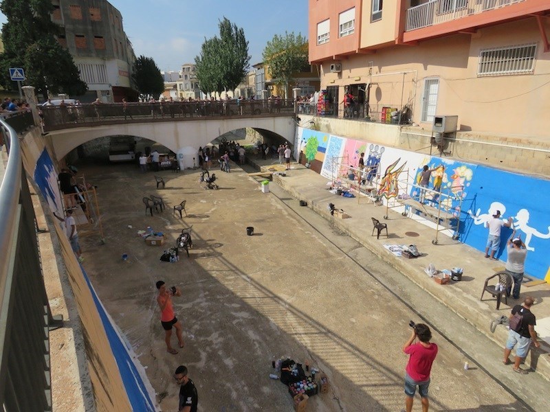 Así es el nuevo río de Ondara