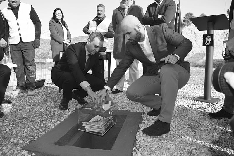 Teulada pone la primera piedra de la que será una gran ciudad deportiva