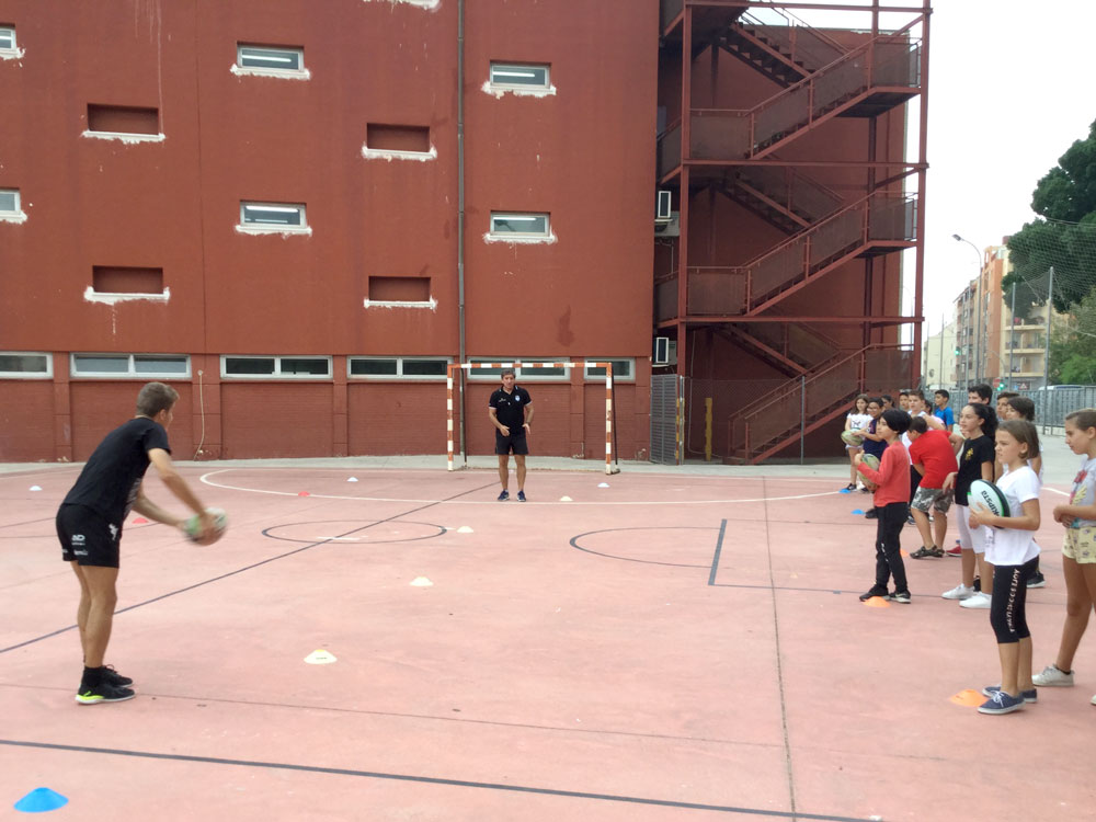 El CEIP Llebeig de Dénia aposta pel rugby amb sessions teòrico ...