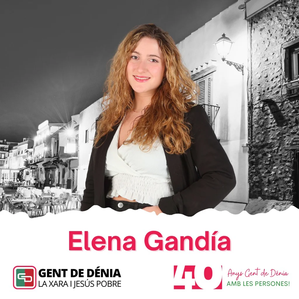 GD incorpora a su lista a Elena Gandía