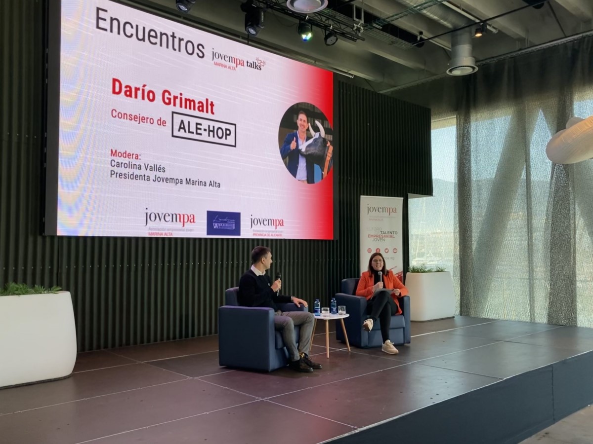 Darío Grimalt de ALE-HOP comparte con el empresariado sus experiencias ...