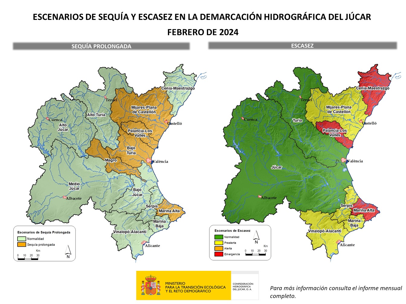 Alerta roja: la Marina Alta entra en situación de emergencia por la sequía
