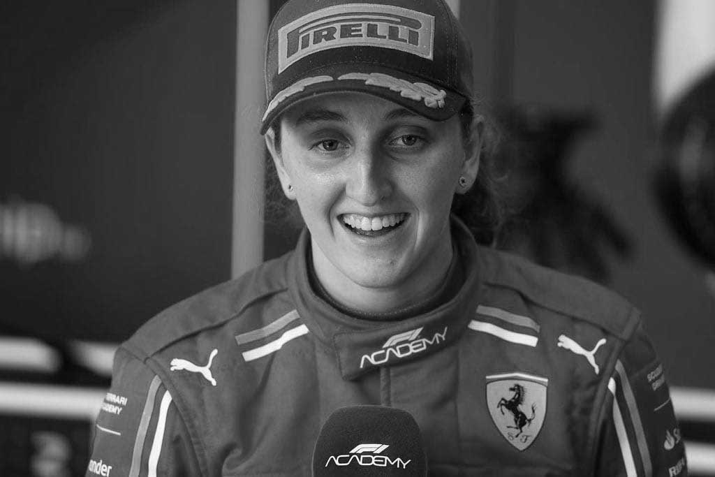 La pedreguera Maya Weug debuta por todo lo alto en la F1 femenina con ...