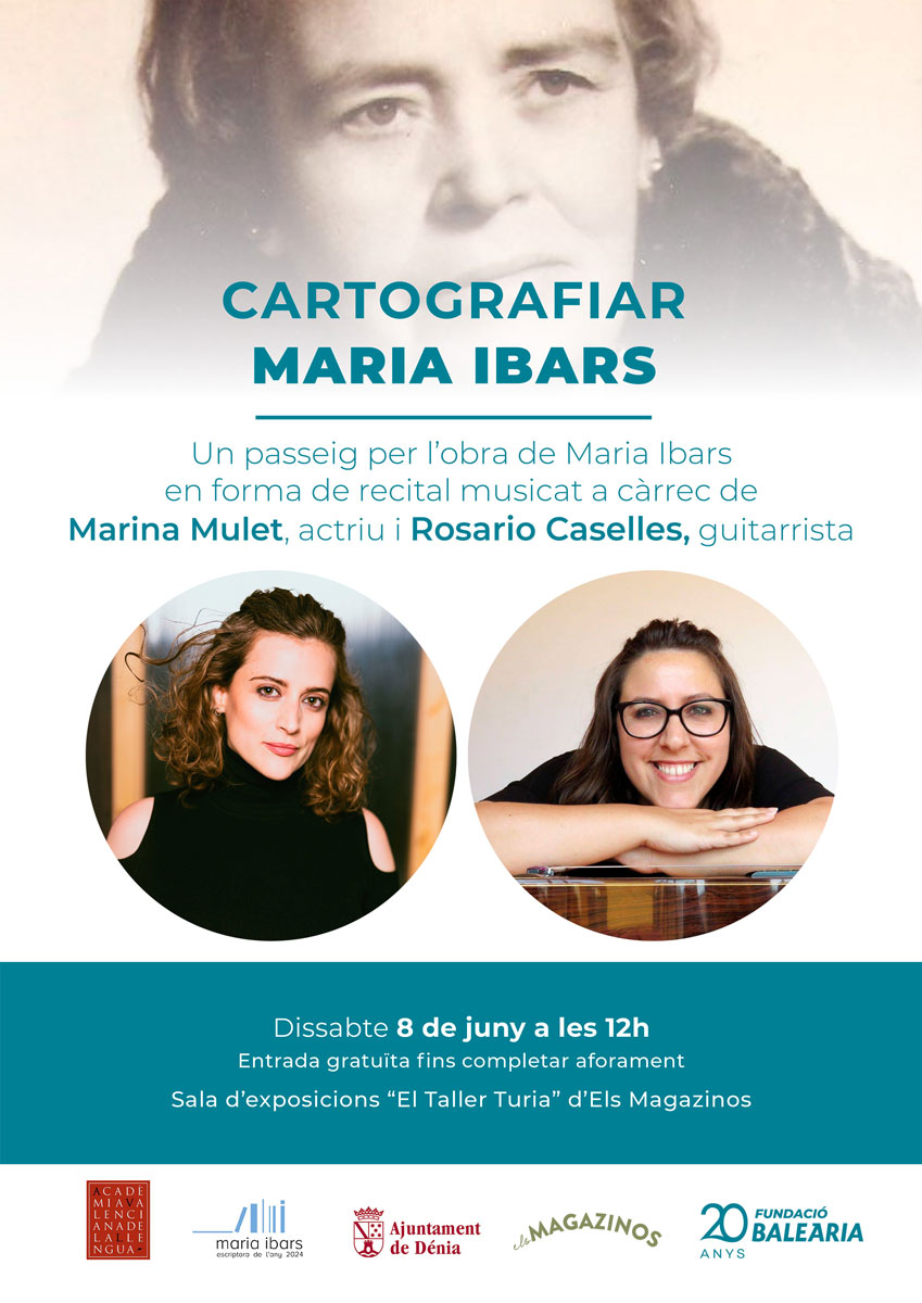 Marina Mulet i Rosario Caselles oferiran el recital musicat ...