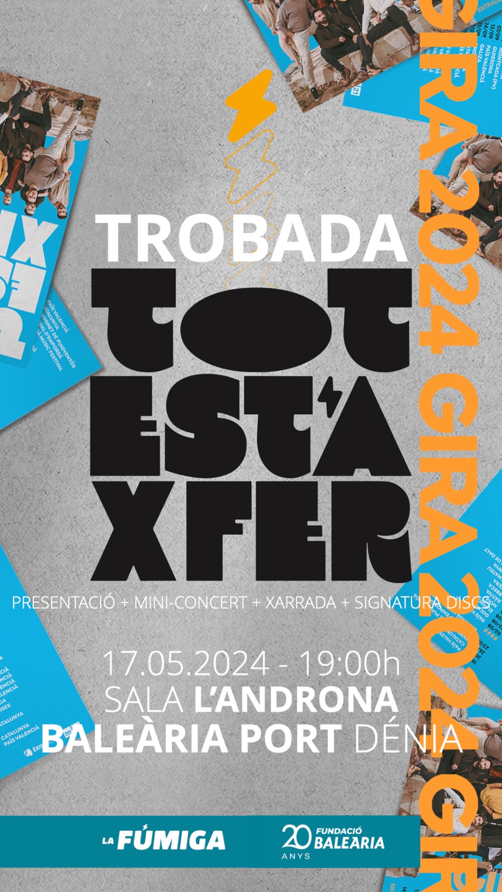 La Fúmiga presenta el seu nou disc ‘Tot està per fer’ al port de Dénia ...