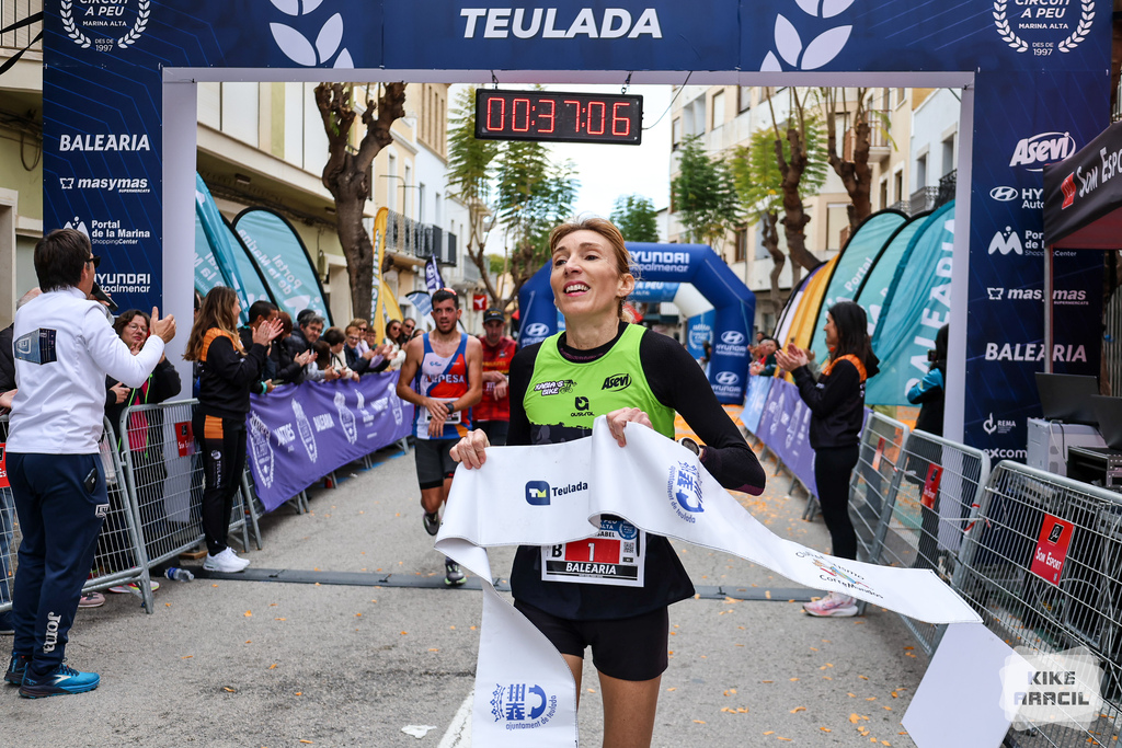 Imágenes de Éxito en la XXI Cursa Popular a Teulada con una gran ...