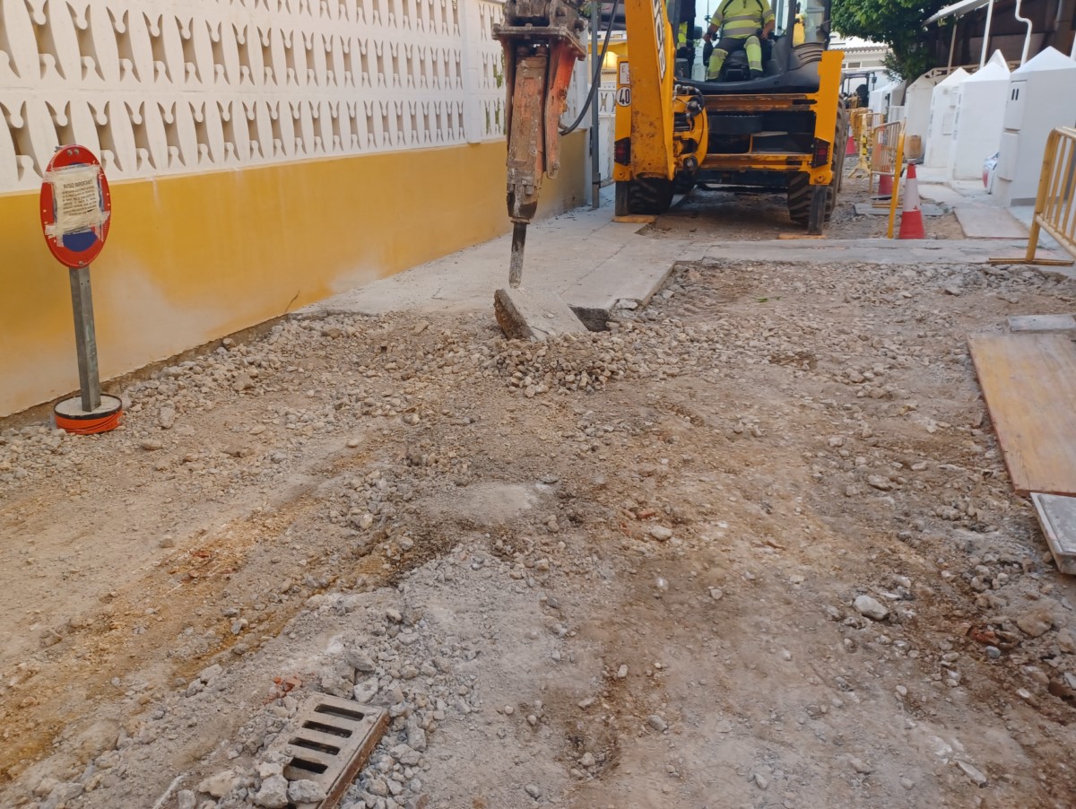 Veolia avanza en la reposición de la red de alcantarillado y pluviales ...